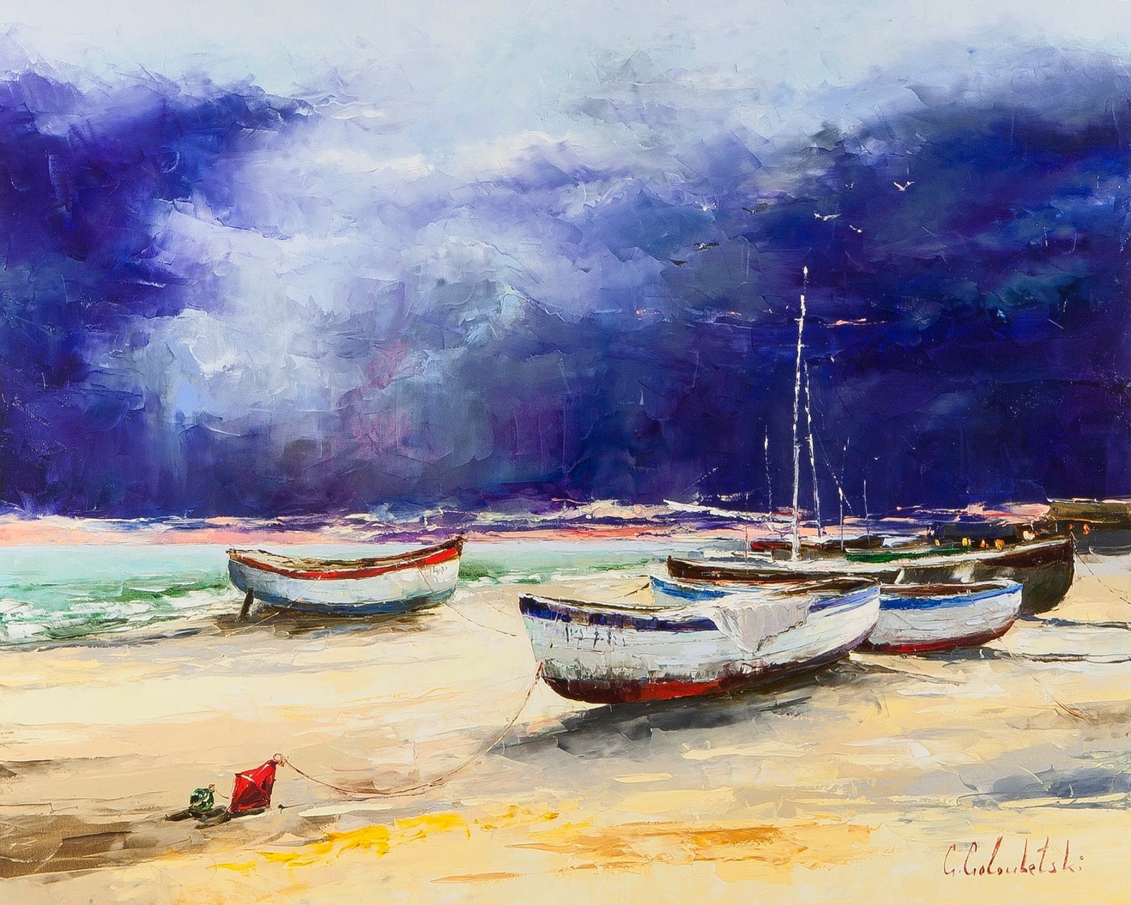 Gleb Goloubetski, 1975 | Impressionist / Cityscape painter | Tutt'Art ...