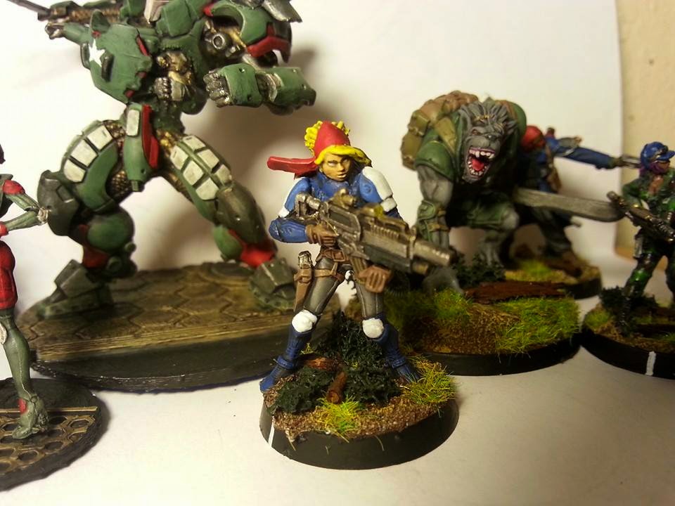 Teacher by Day, Wargamer by Night: Infinity 300 pt MRRF army: Mechs ...