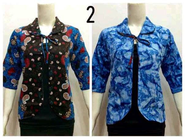 Model Baju Bolero Batik Terbaru - Baju Batik Modern Dan Terbaru