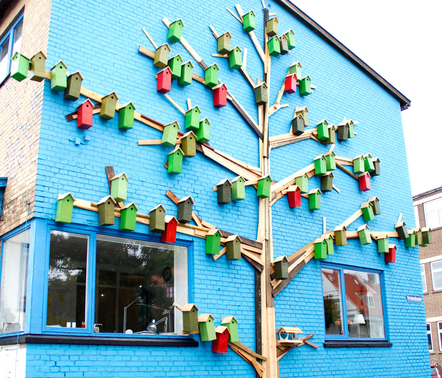 Art Project Has Built Over 3,500 Urban Bird Houses Since 2006