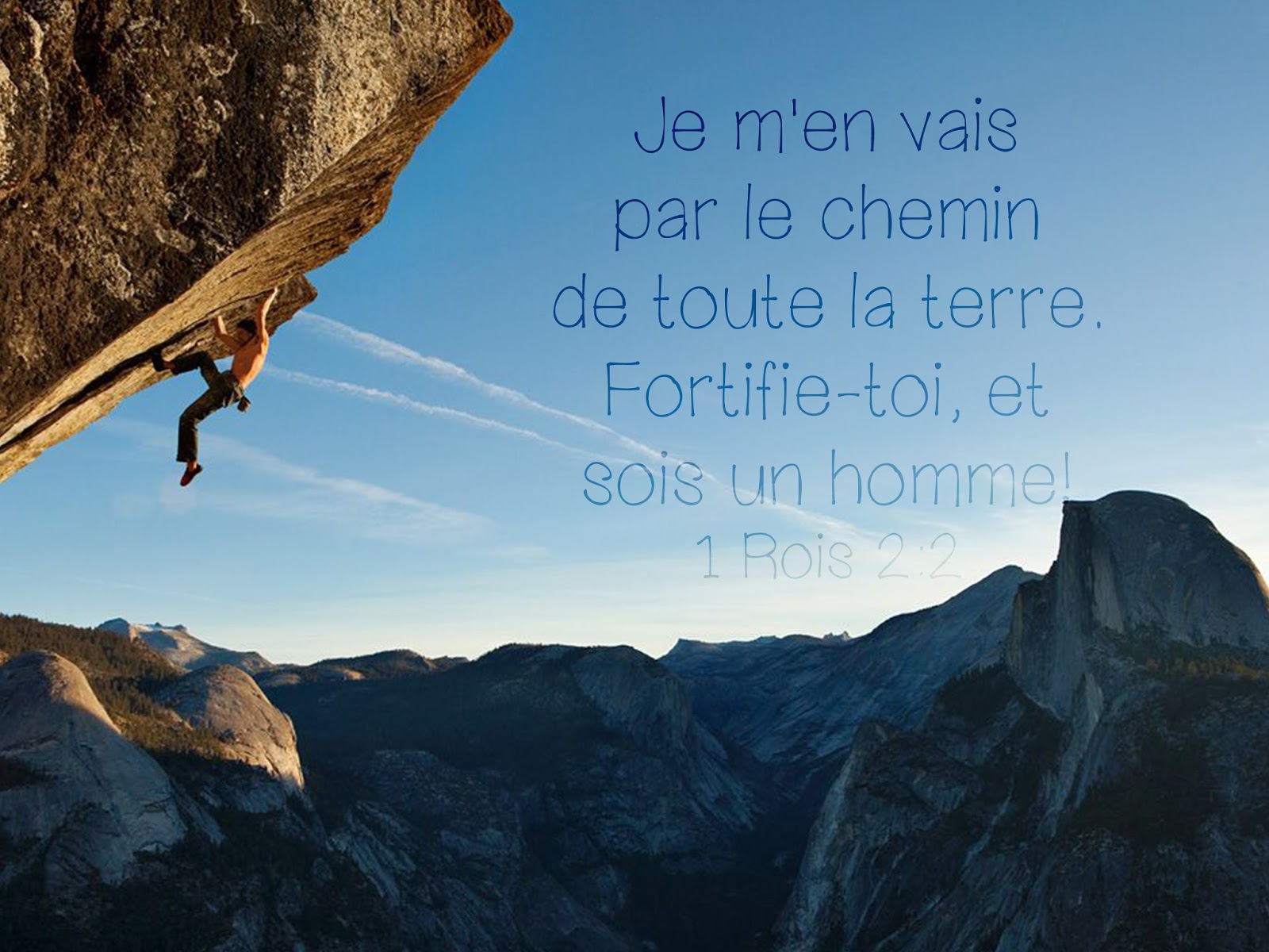 Fortifie-toi et sois un homme Fortifie-toi et sois un homme