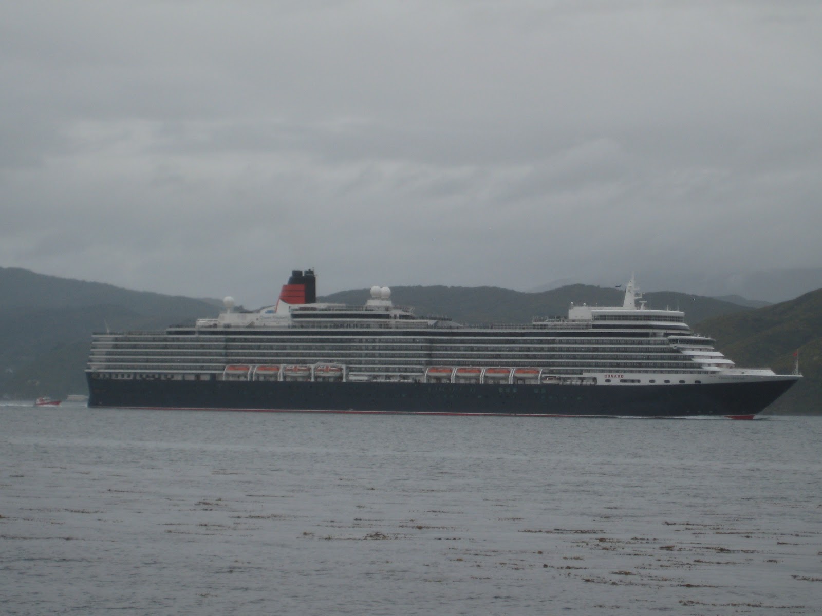 Don & Kathy's NZ Mission: Queen Elizabeth II Cruise Ship