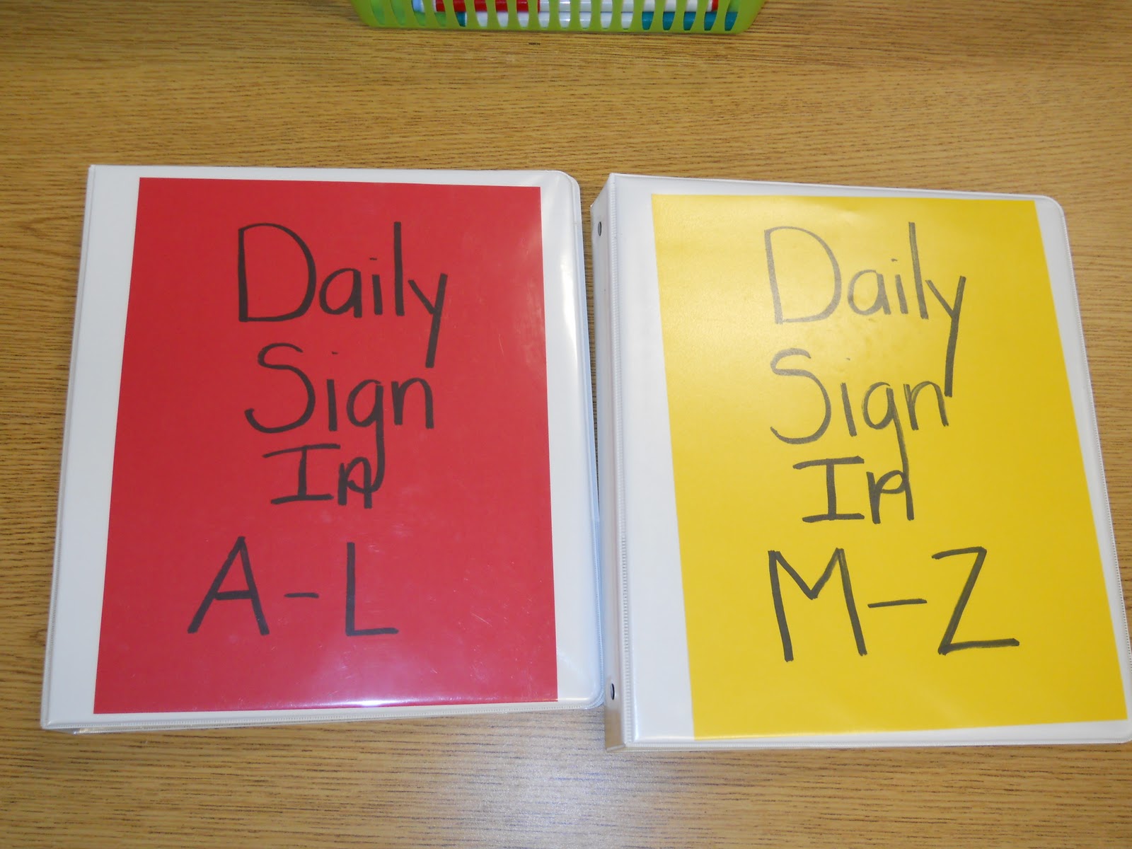 Learning and Teaching With Preschoolers: Daily Child Sign-In