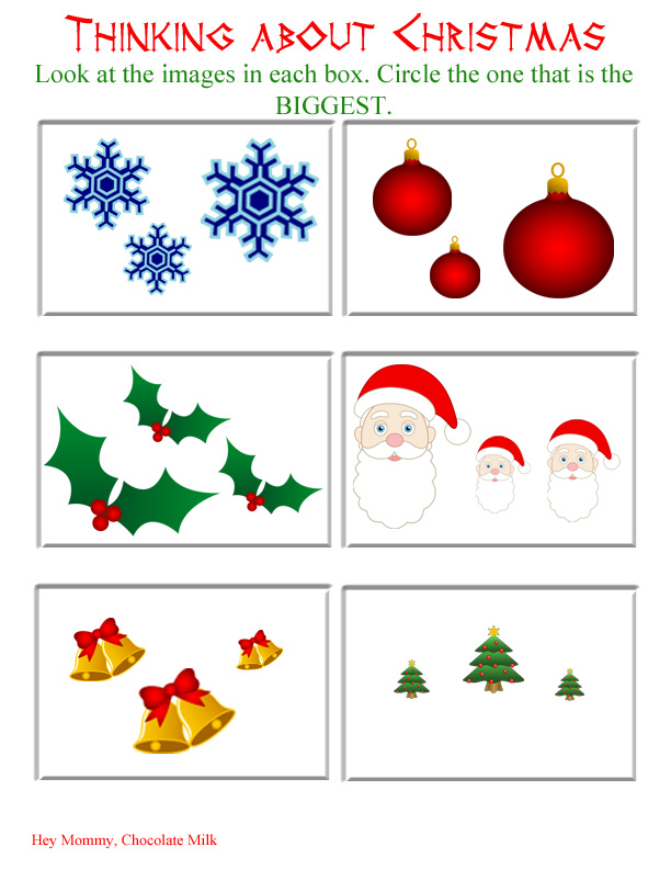 Hey Mommy, Chocolate Milk: Thinking about Christmas - Printables