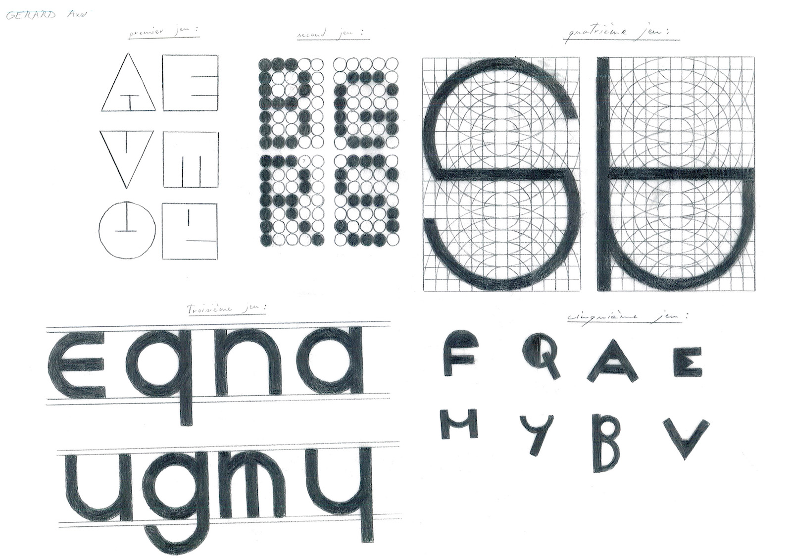 M- DA VEIGA: TRAVAUX // expérimentation typoModule