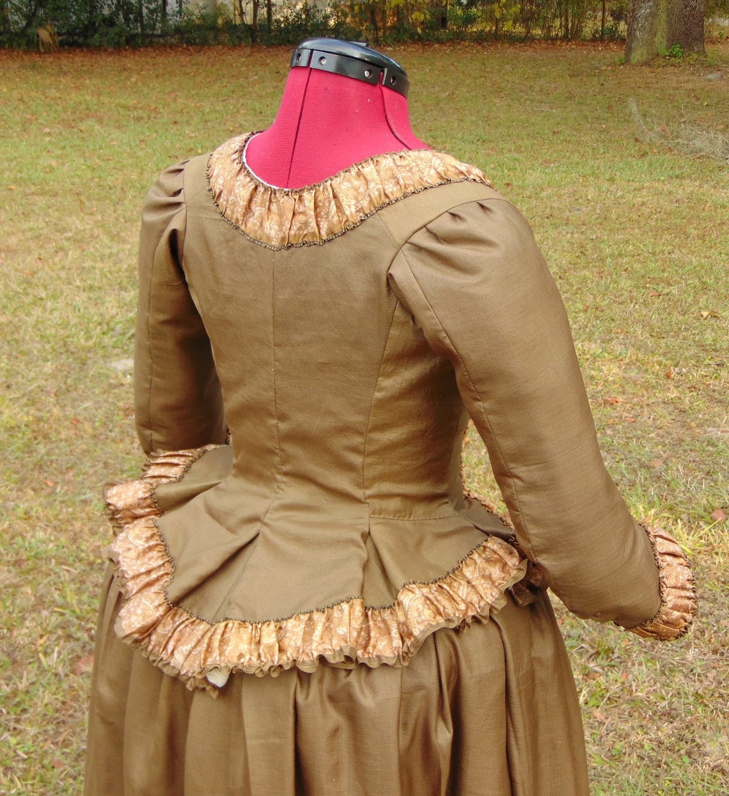 The Antique Sewist: 1760s Casaquin -or- How to make an 18th century ...