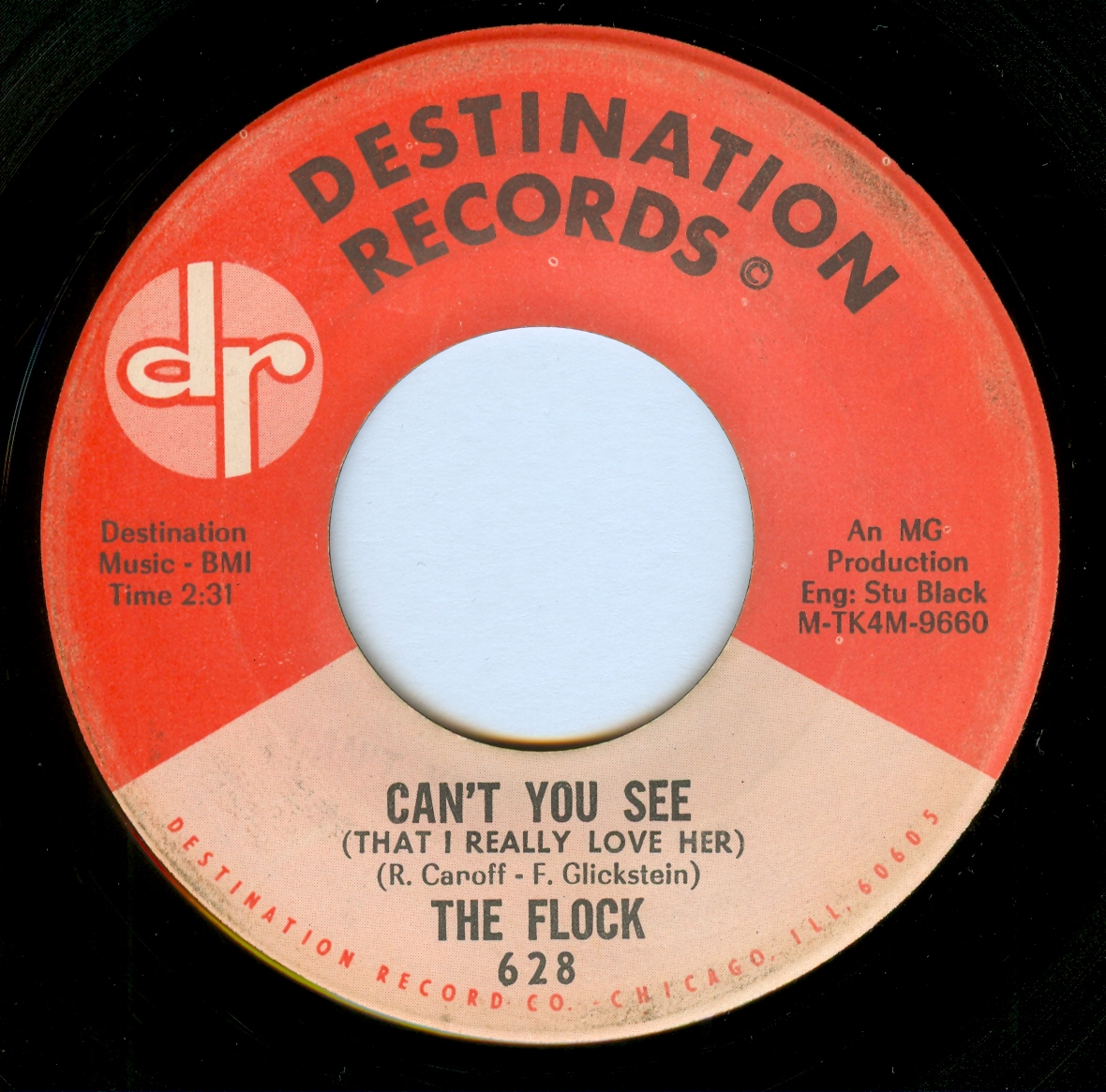 On The Record: THE FLOCK - CAN'T YOU SEE (That I Really Love Her)