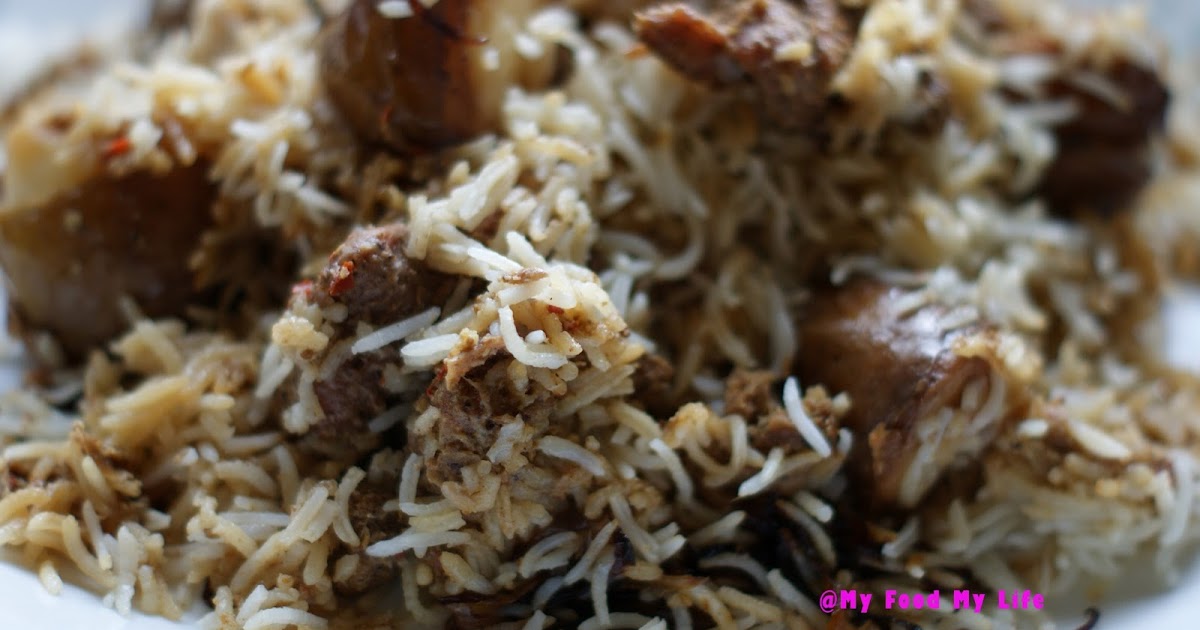 My Food My Life : My Favourite Recipe - Dhakai Kacchi Biryani