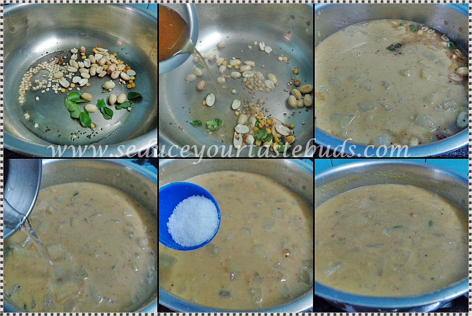 Winter Melon Kootu | Kumblekaye Kootu - Seduce Your Tastebuds...