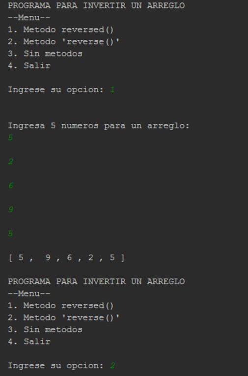 ISC Sauceda Carolina: Programas con arreglos dentro de python(Practica ...