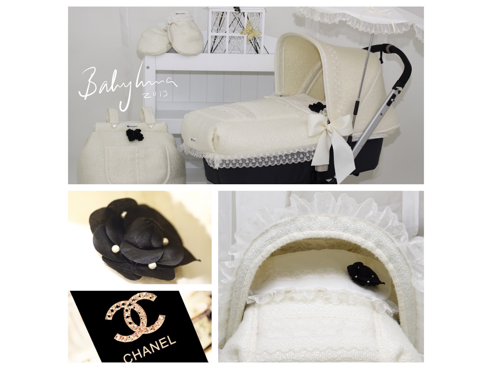 BABYLUNA viste el cochecito de tu bebé: Chanel - BabyLuna