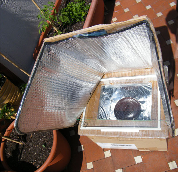 Proyecto horno solar : Mi huerto urbano