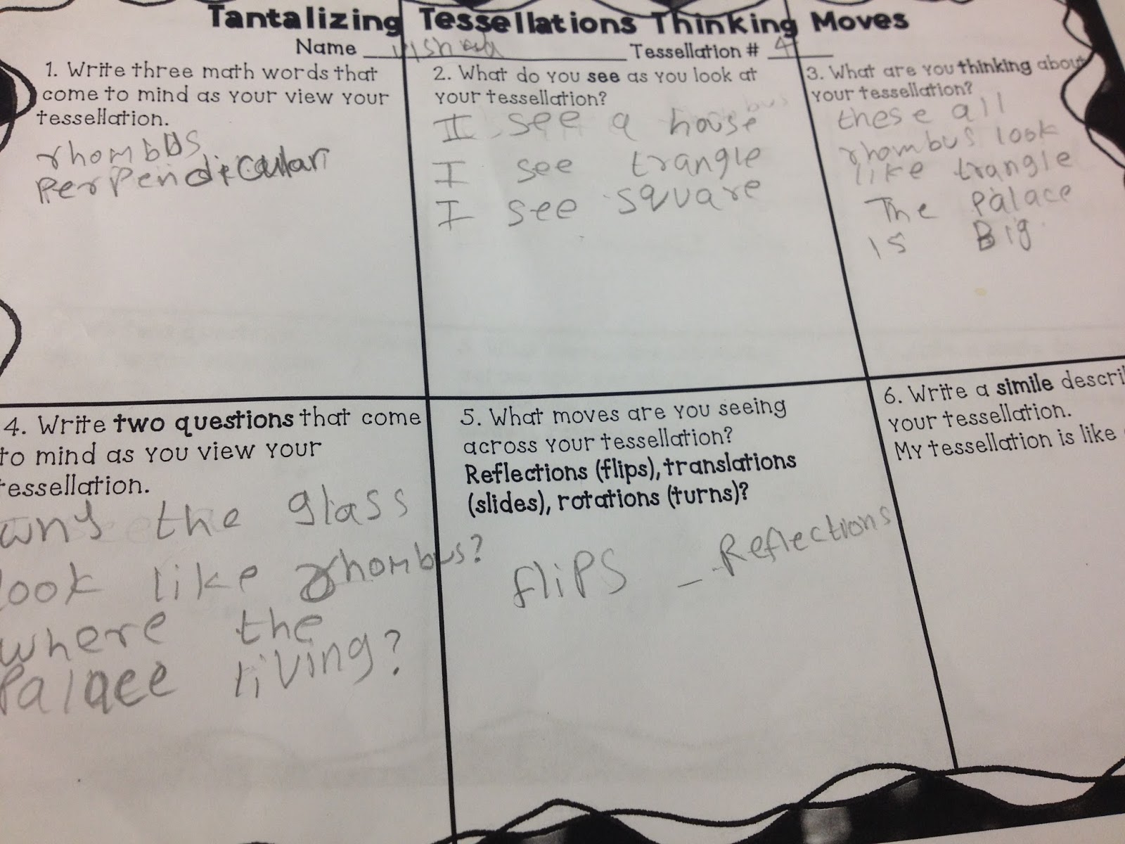 Exploring Patterns With Project-Based Learning: Rotations, Reflections ...