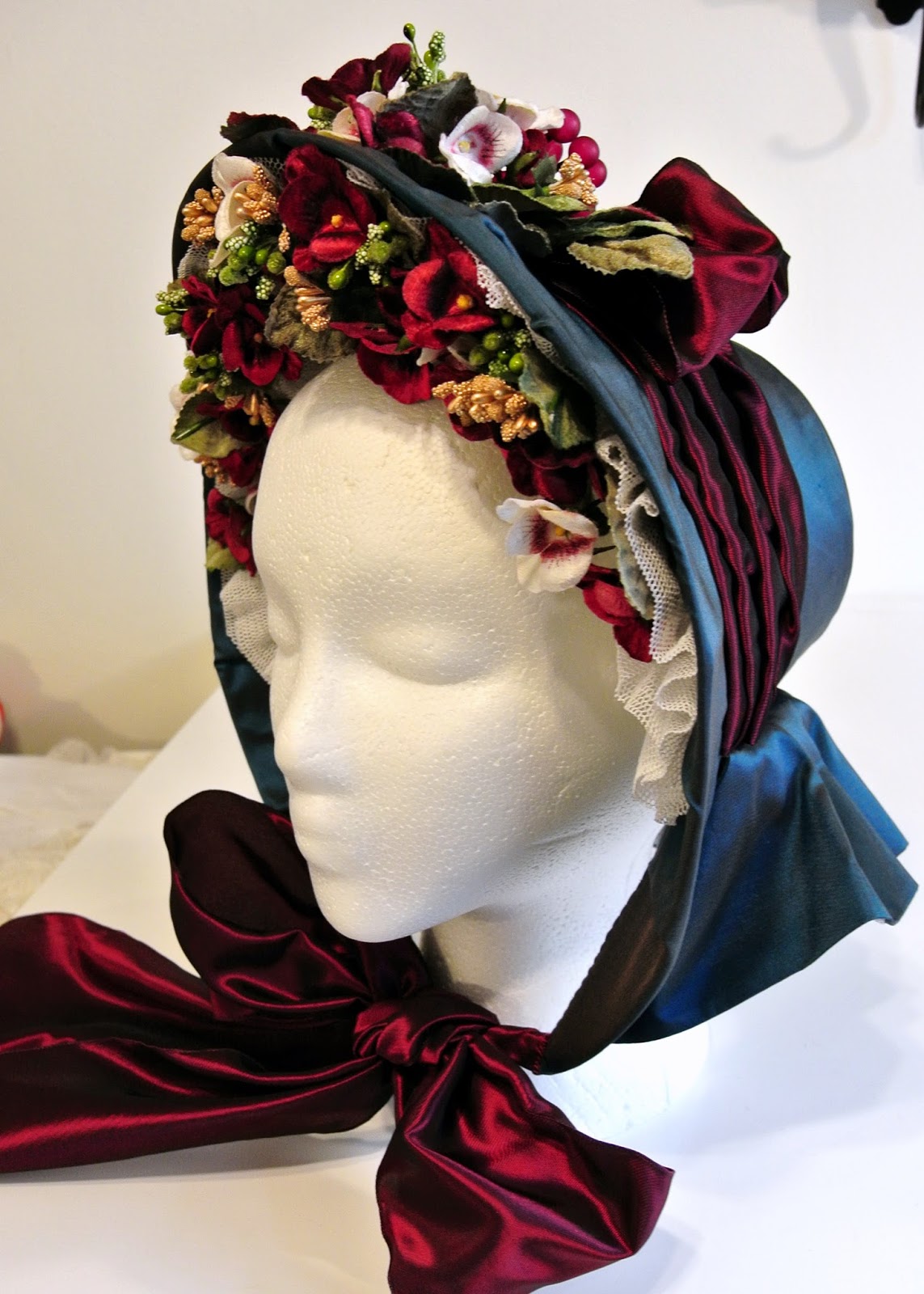 That's Sew Minnesota : Trimming an 1860s Bonnet