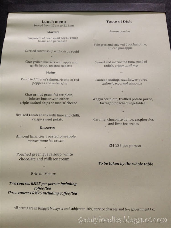 GoodyFoodies: Set Lunch @ DISH, Dua Annexe, KL