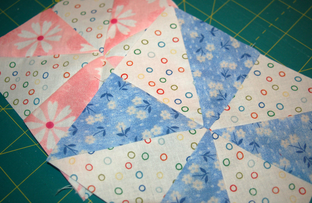 Stitchnquilt: The Making of a Pinwheel Square