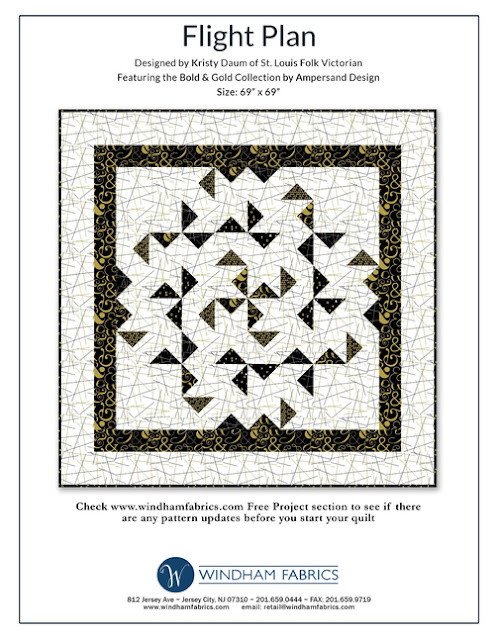Windham Fabrics - Free Quilt Pattern (Flight Plan)