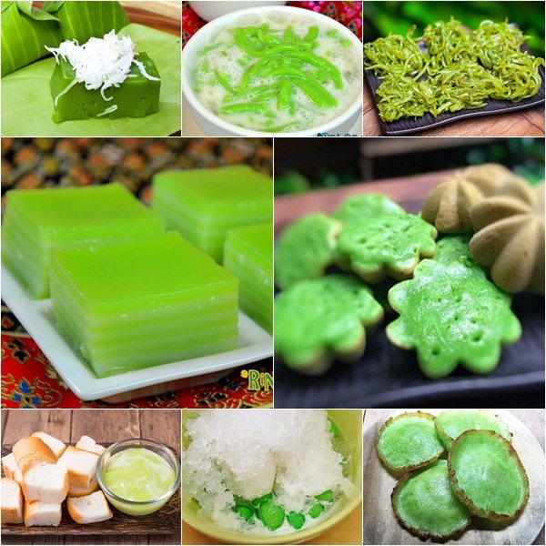 15 GREEN THAI DESSERTS