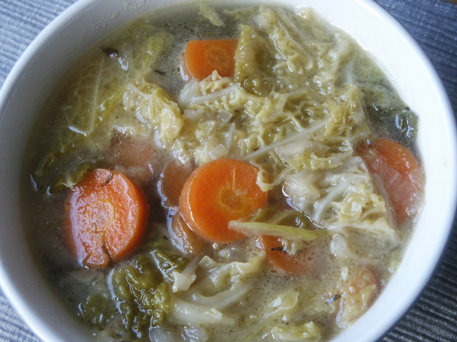 La cuisine de canelé: Soupe au chou