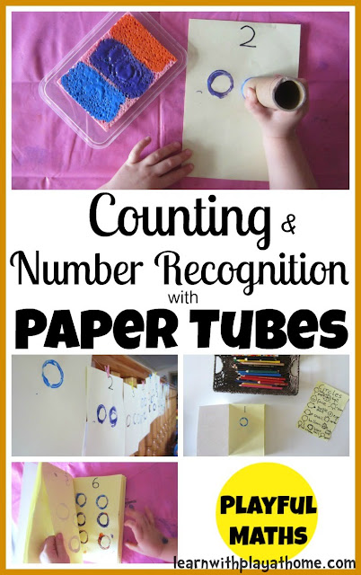 Learn with Play at Home: Counting & Number Recognition with Paper Tubes ...