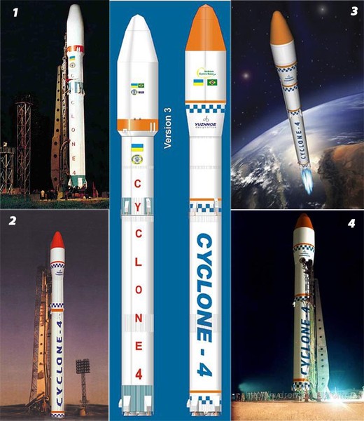 BINACIONAL - BRASIL e UCRÂNIA: Veículo de Lançamento Cyclone-4