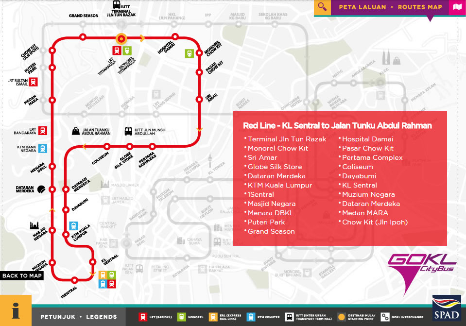 GO KL, Bus Gratis di Kuala Lumpur - Cerita Diary Pink Tian