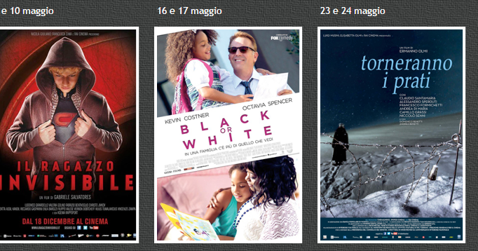 CINEFORUM Cinema Teatro OSOPPO: I film di Maggio 2016