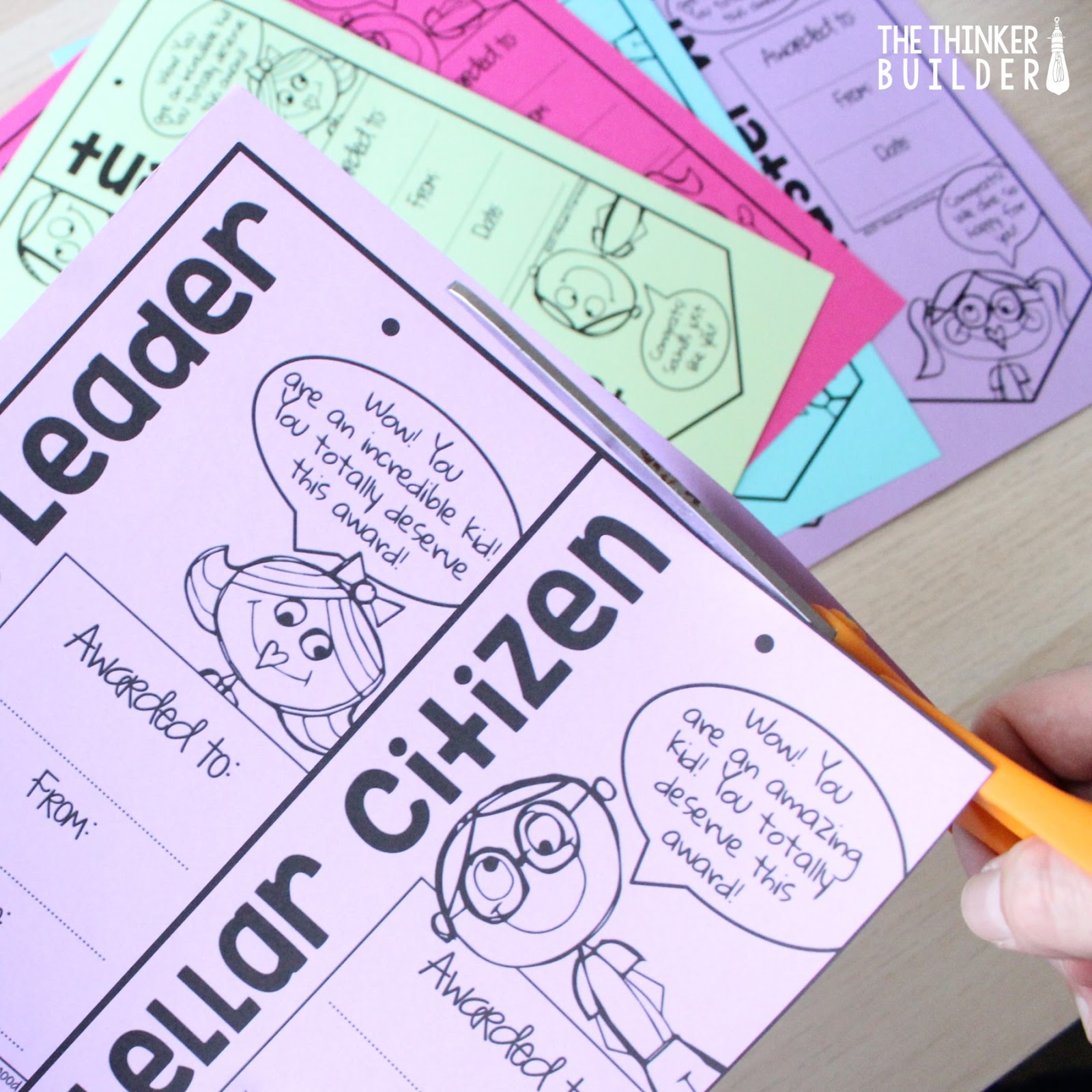 Giving End of the Year Awards to Your Students