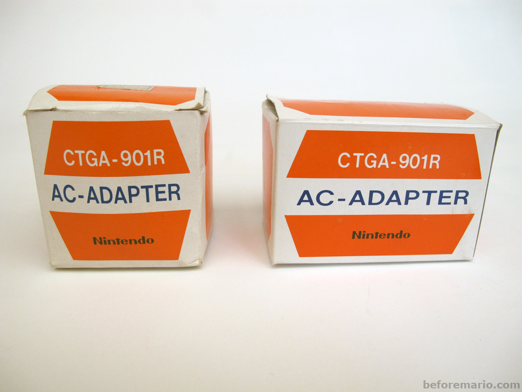beforemario: Nintendo Color TV-Game AC-Adapter CTGA-901R (ACアダプター, 1977)