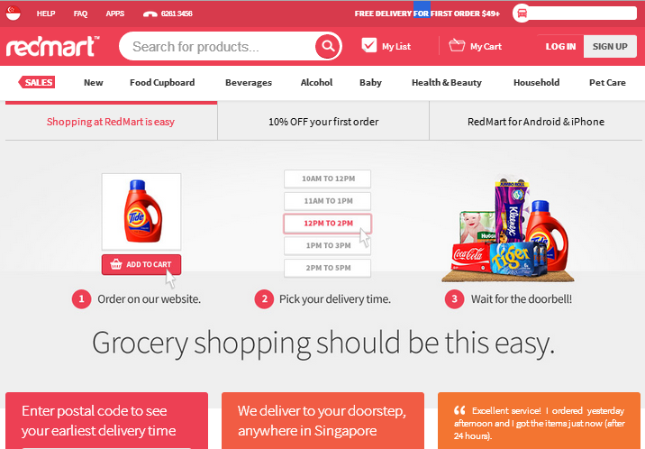 RedMart Voucher Codes & Latest Promotions 2014