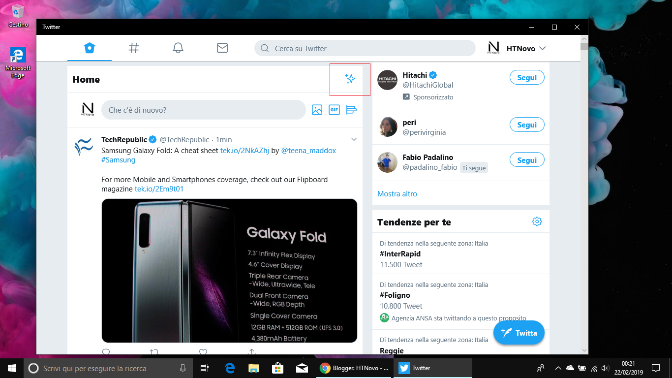 Twitter PWA per Windows 10 ottiene la visualizzazione degli ultimi ...