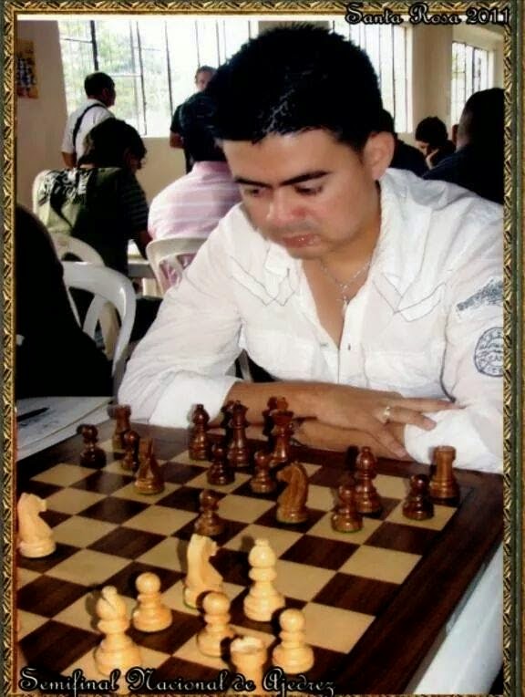AJEDRECISTA CUBANO: MF COLOMBIANO NOLBERTO CARVAJAL (PACO)