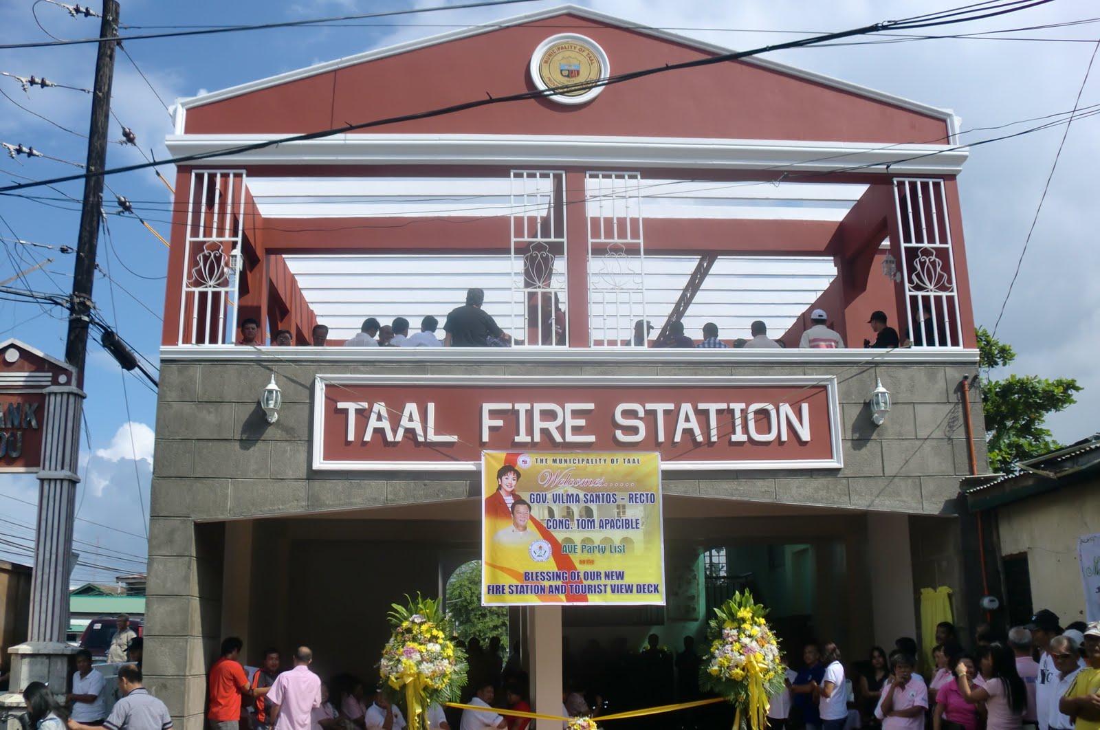 OPD-BATANGAS ARCHIVES: Blessing of New Taal Fire Station