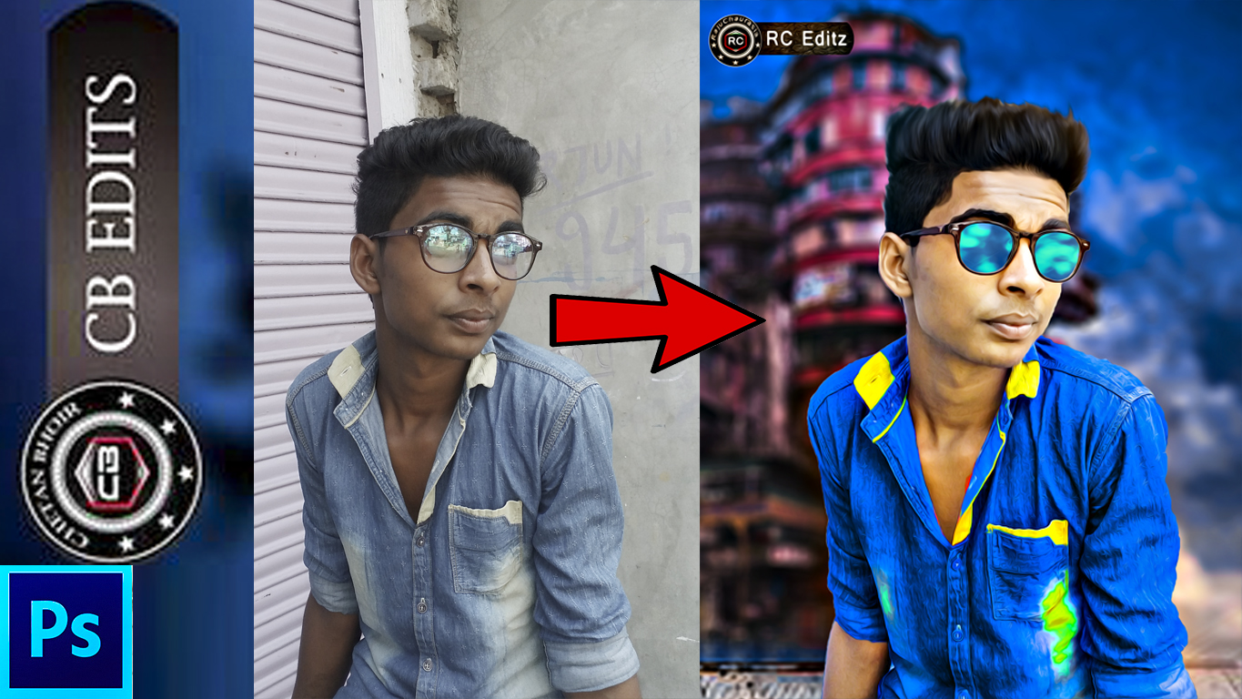 CB Edits Real Editing in Photoshop || Hard Color Effect in RC Editz ...