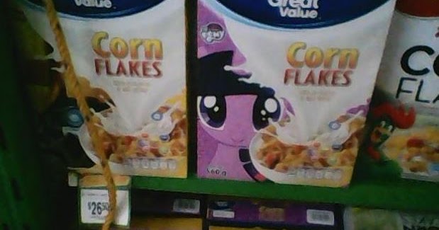 Equestria Daily - MLP Stuff!: More Pony Cereal - Twilight's Corn Flakes