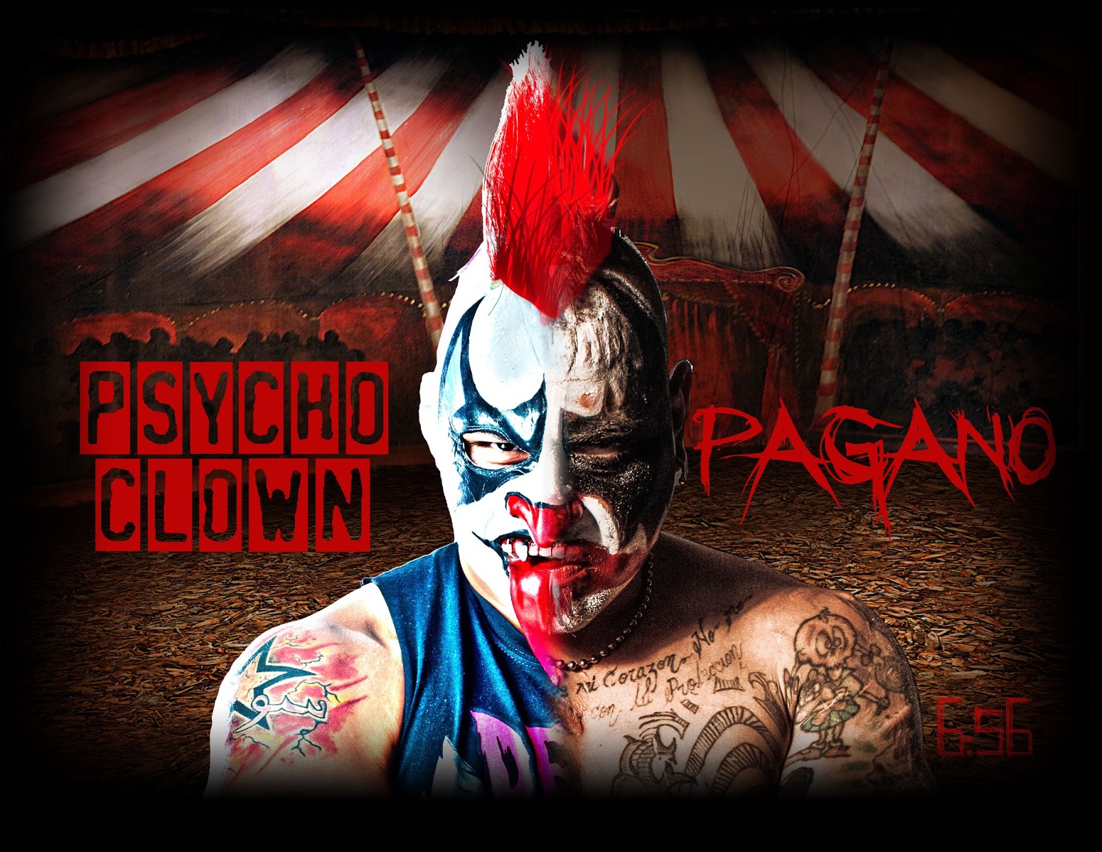 ESTRELLAS DEL RING.: Psycho Clown contra Pagano, lucha extrema en Orizaba‏