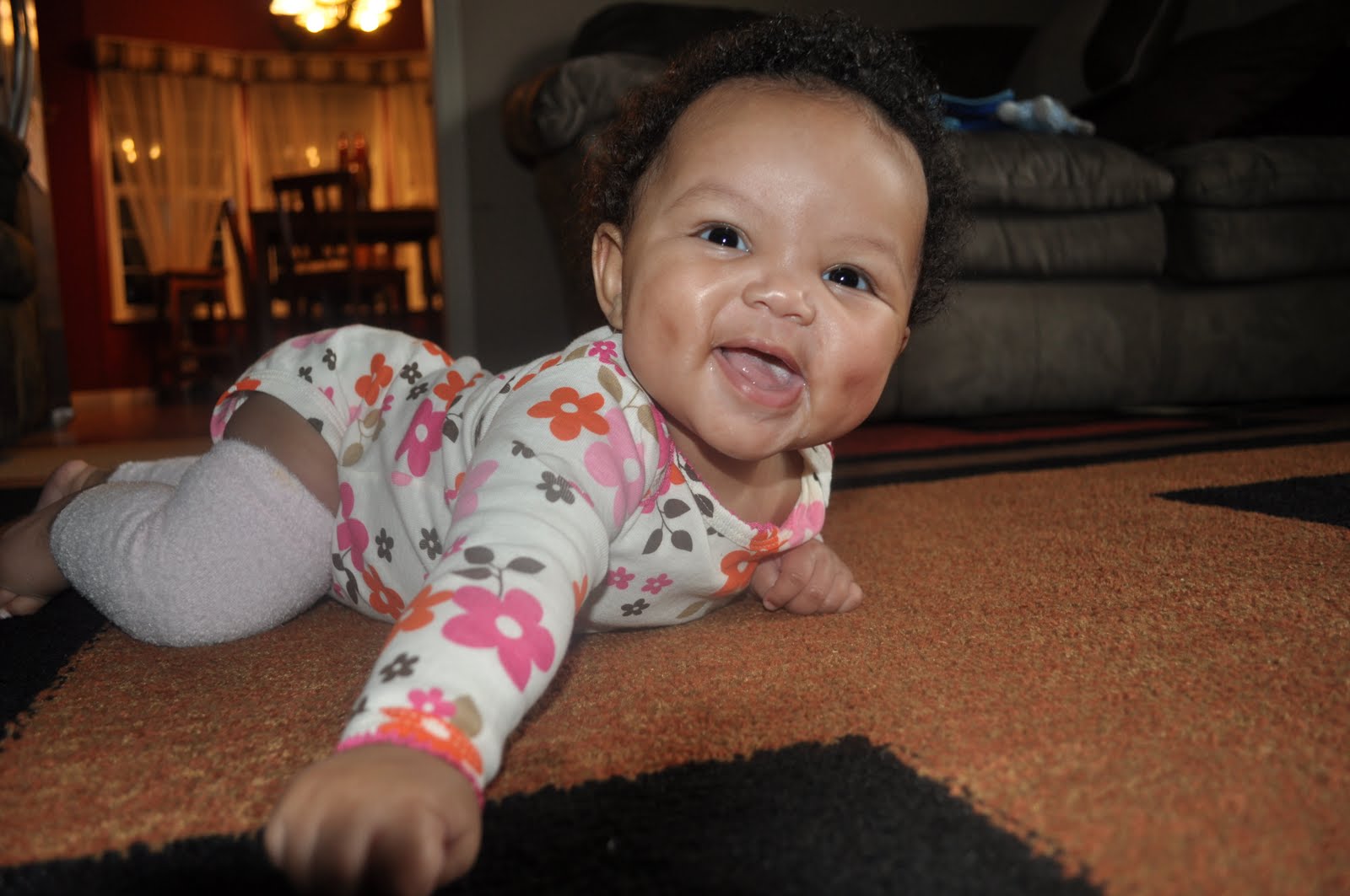 Baby Mwango: Months 4 and 5 - Feisty little thing!