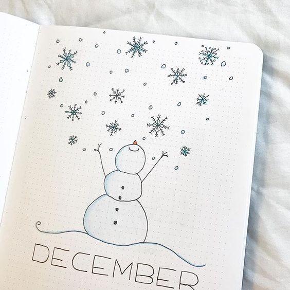 Bullet Journal: 10 Ideias de Capas para Dezembro - BLOG ALINE RIBEIRO