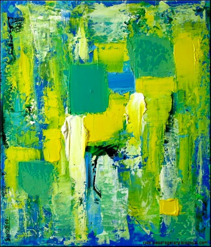 Abstract Green Paintings | Wallpapers Gallery