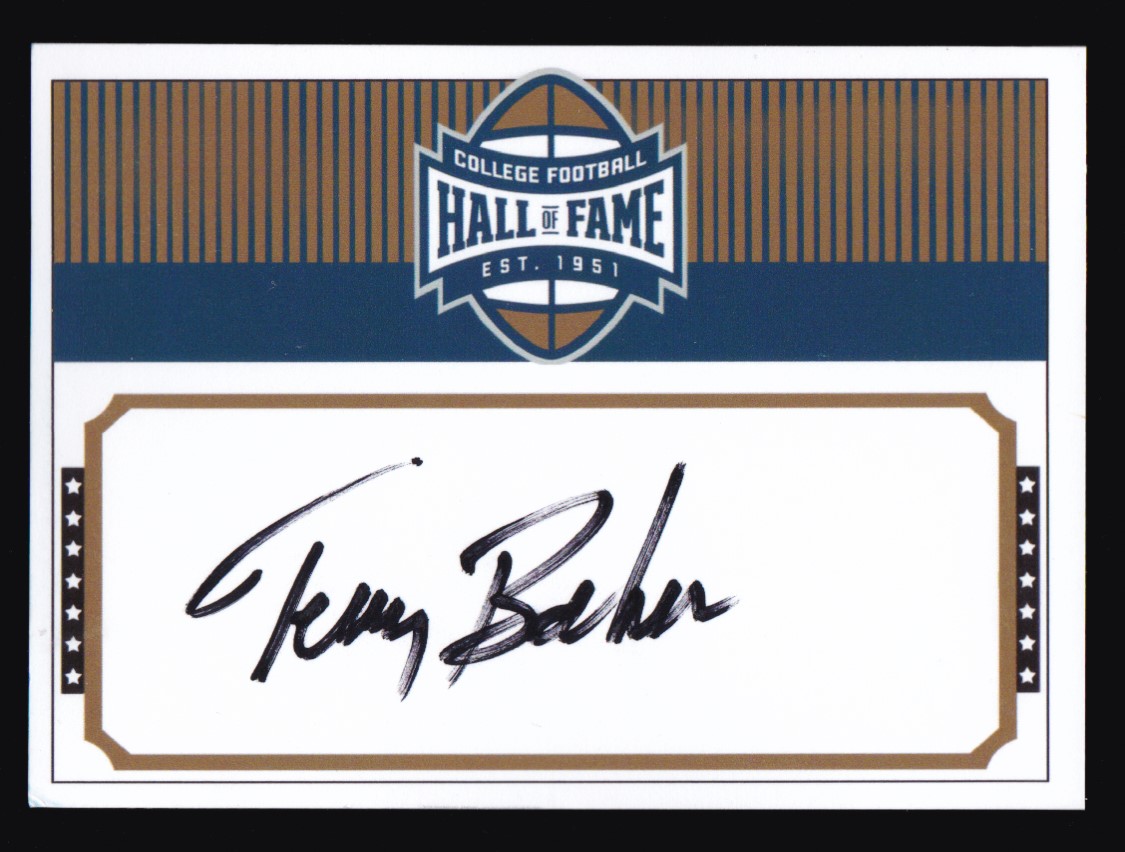 GoldenAgeCardCompany: Terry Baker 1962 Heisman Trophy Winner and ...