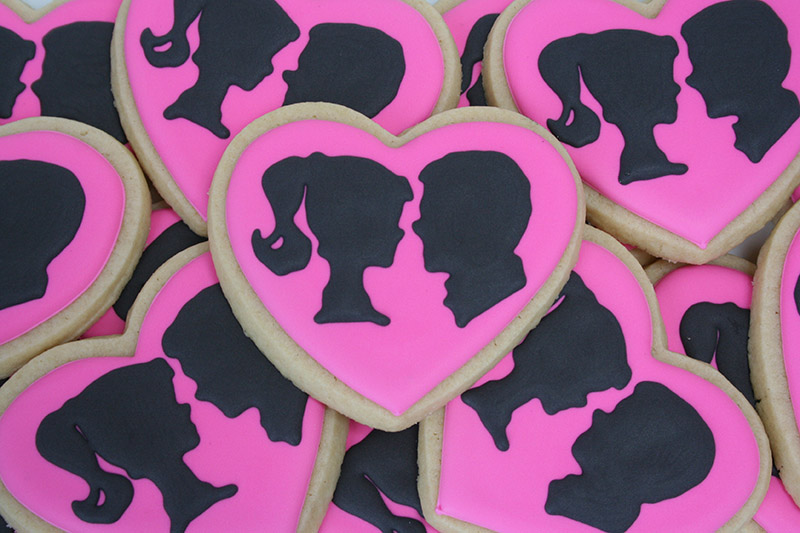 Jaclyn's Cookies: Barbie and Ken Silhouettes