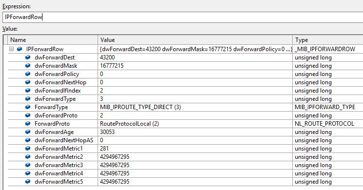 NetScanTools® Inside Out: GetBestRoute bug in Windows 10 Anniversary Release 1607