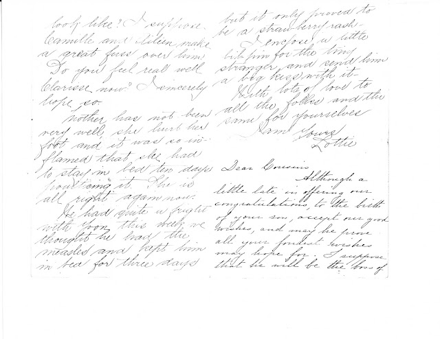 Cerf Ancestry: Letters to Clarisse Cerf Rosenberg