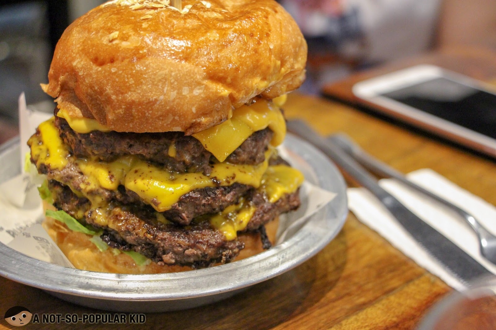 The Burgery - awesome burgers from South, now in Makati - A Not-So ...