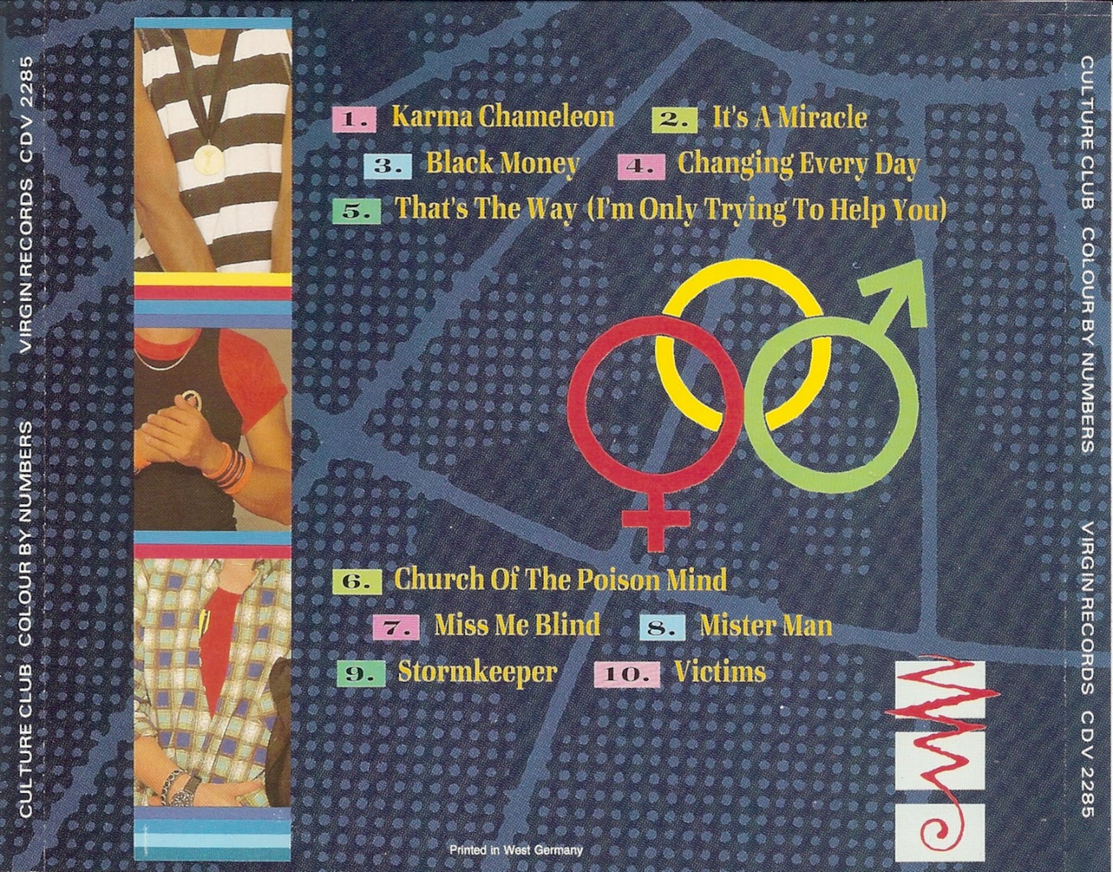 The First Pressing CD Collection: Culture Club - Colour by Numbers