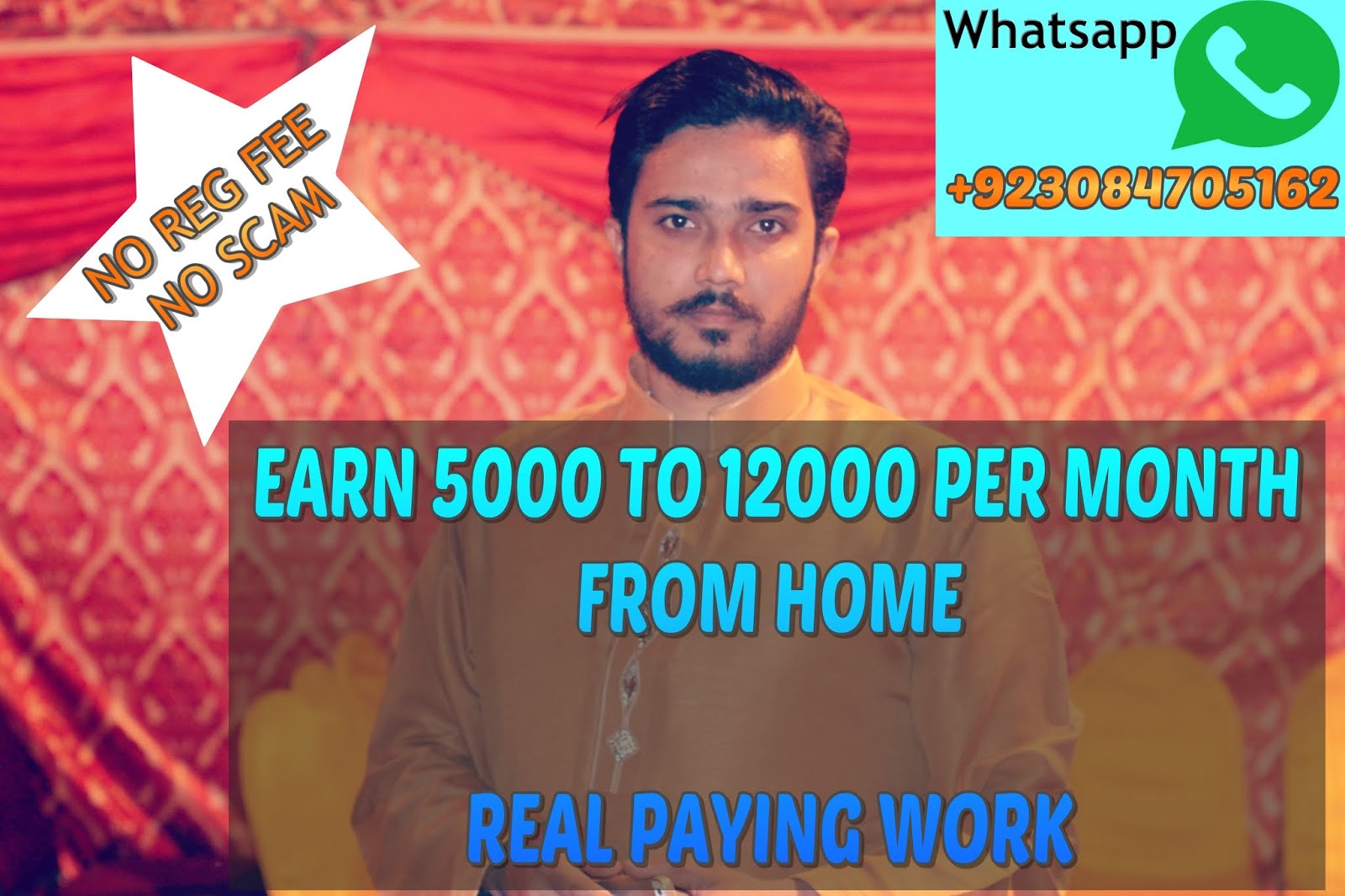 No Registration Fee - Earn Real Cash