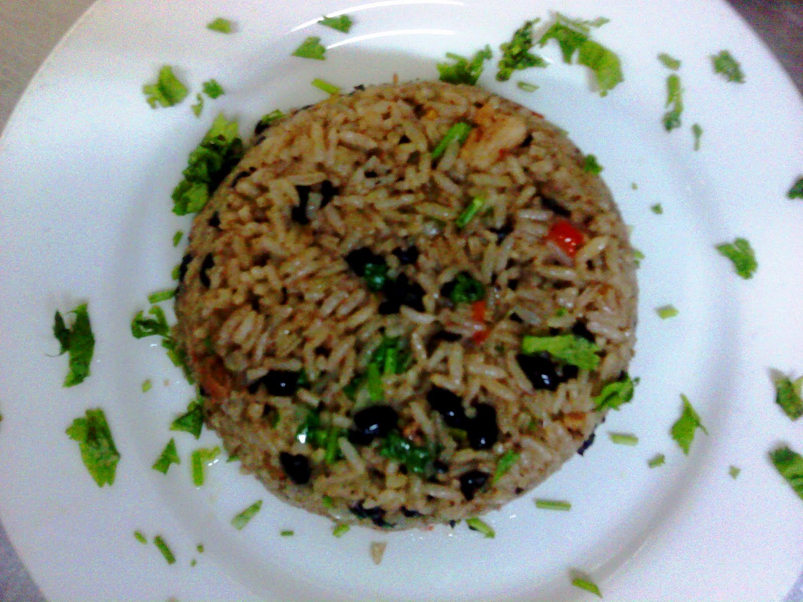 TAGUARITA GOURMET ARTE CULINARIO: Arroz Congrí