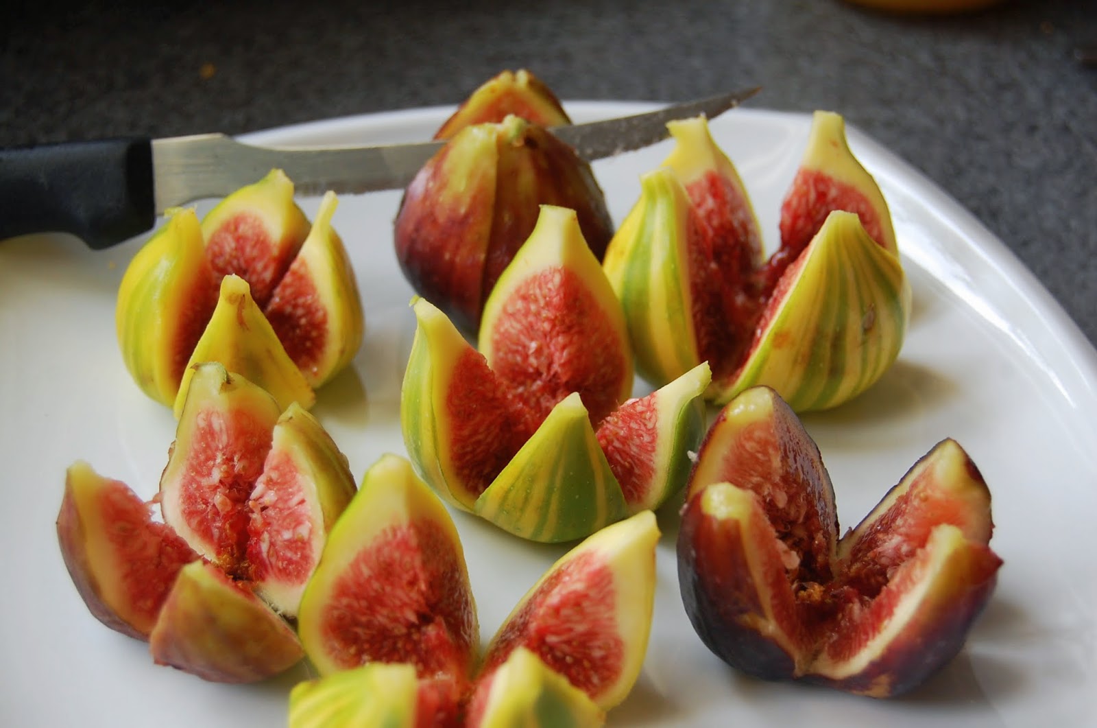 Daily*Dishin: Fresh Figs with Lemon Cream
