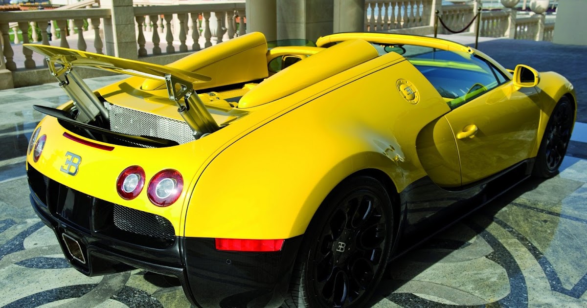 Yellow Bugatti Veyron Wallpaper