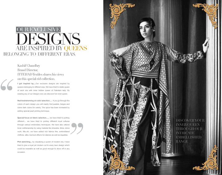 House of Ittehad Eid Collection 2013-2014 | Ittehad Eid Designs ...